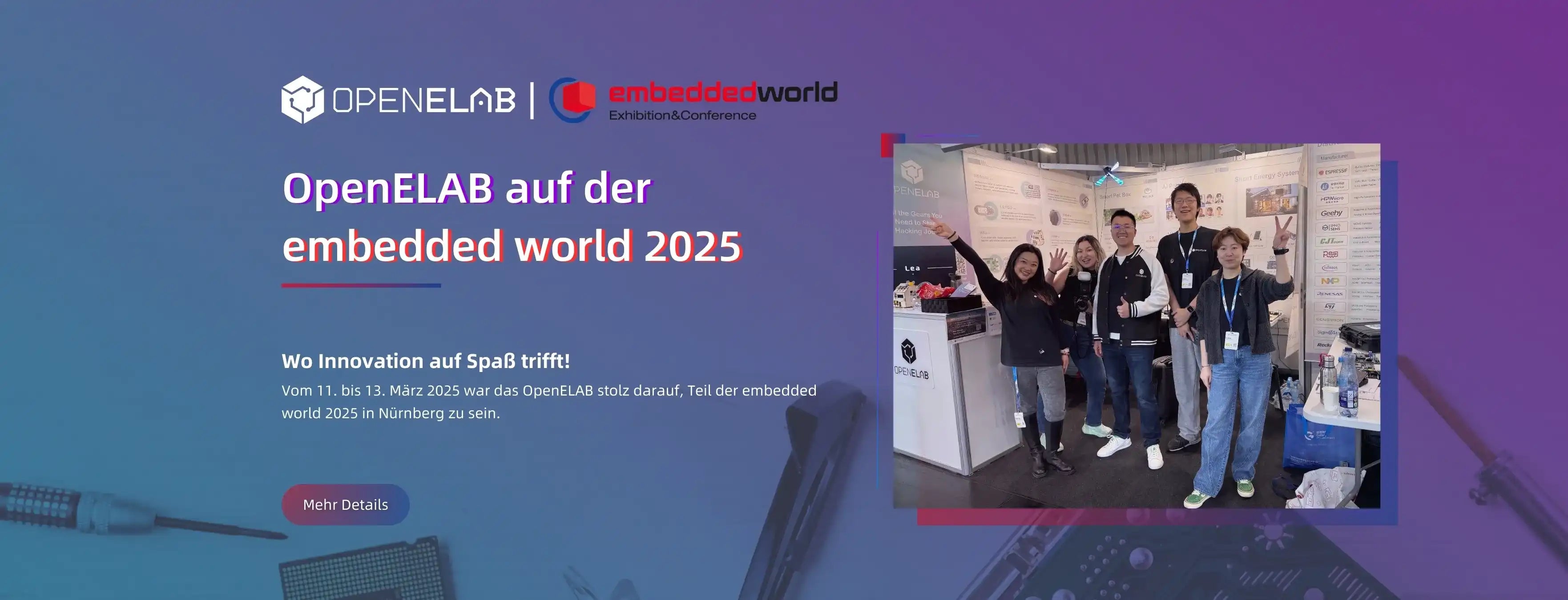 OpenELAB auf der embedded world 2025: Wo Innovation auf Spaß trifft – OpenELAB GmbH