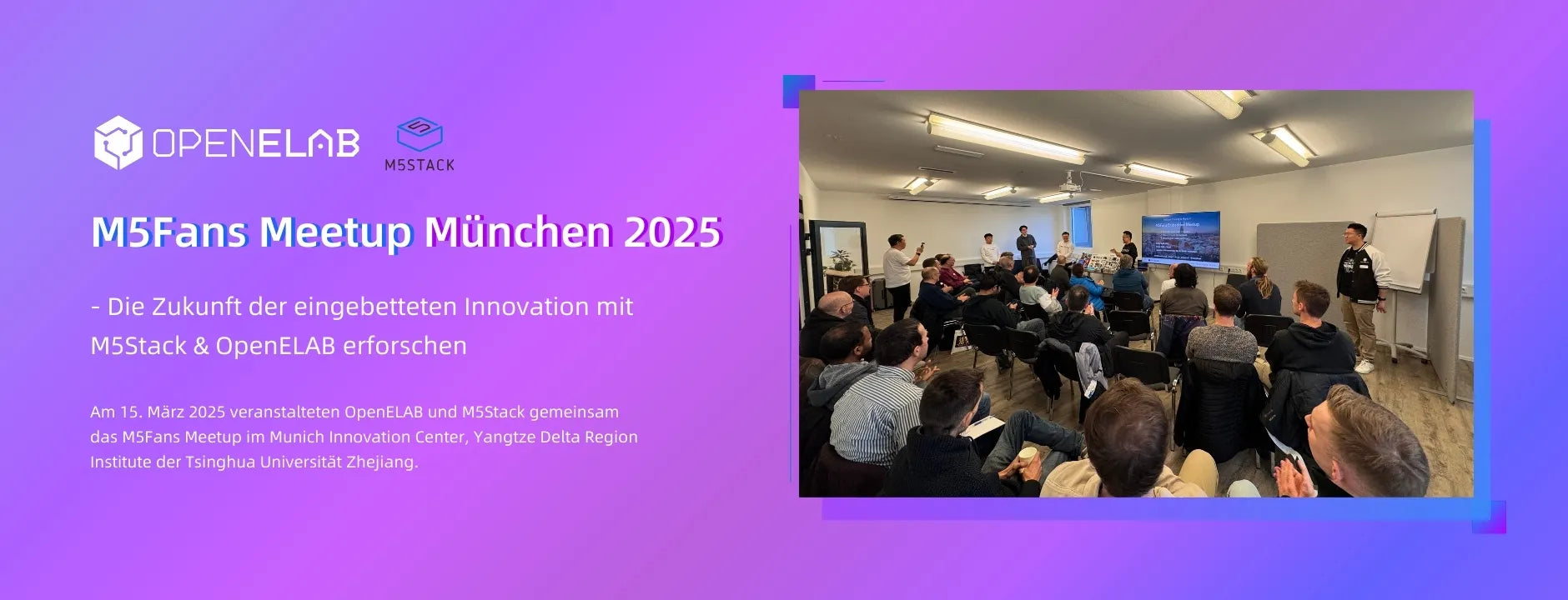M5Fans Meetup München 2025: Die Zukunft der Embedded Innovation mit M5 – OpenELAB GmbH
