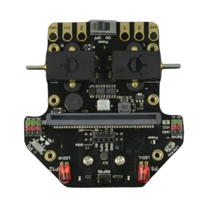 Micro: Maqueen Lite (mit micro:bit V2 / IR-Fernbedienung) – OpenELAB GmbH