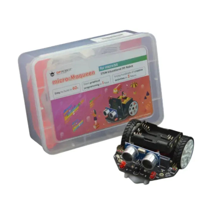 Micro: Maqueen Lite (mit micro:bit V2 / IR-Fernbedienung) – OpenELAB GmbH