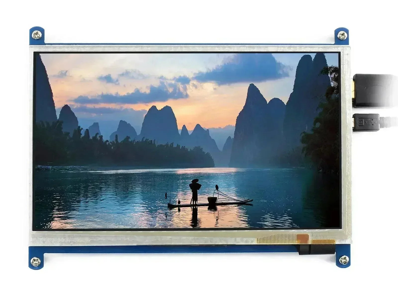 Waveshare 7 Zoll kapazitiver Touchscreen 800*480 HDMI – OpenELAB GmbH